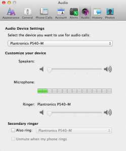 Update 14.0.3 for Lync for Mac 2011 fixes issues on some USB audio ...