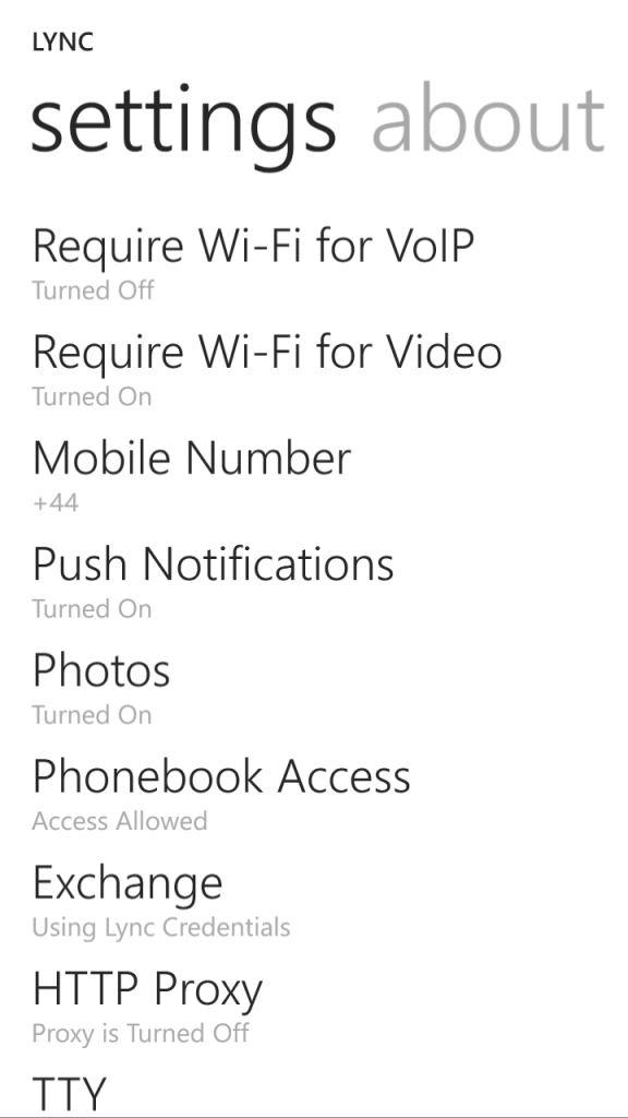 Lync 2013 for Windows Phone - A First Look | Justin Morris